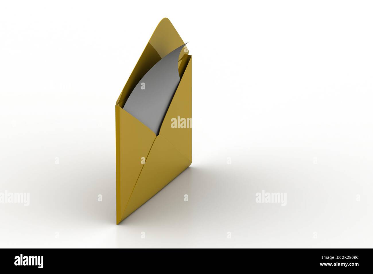 Opening e mail letter Stock Photo - Alamy