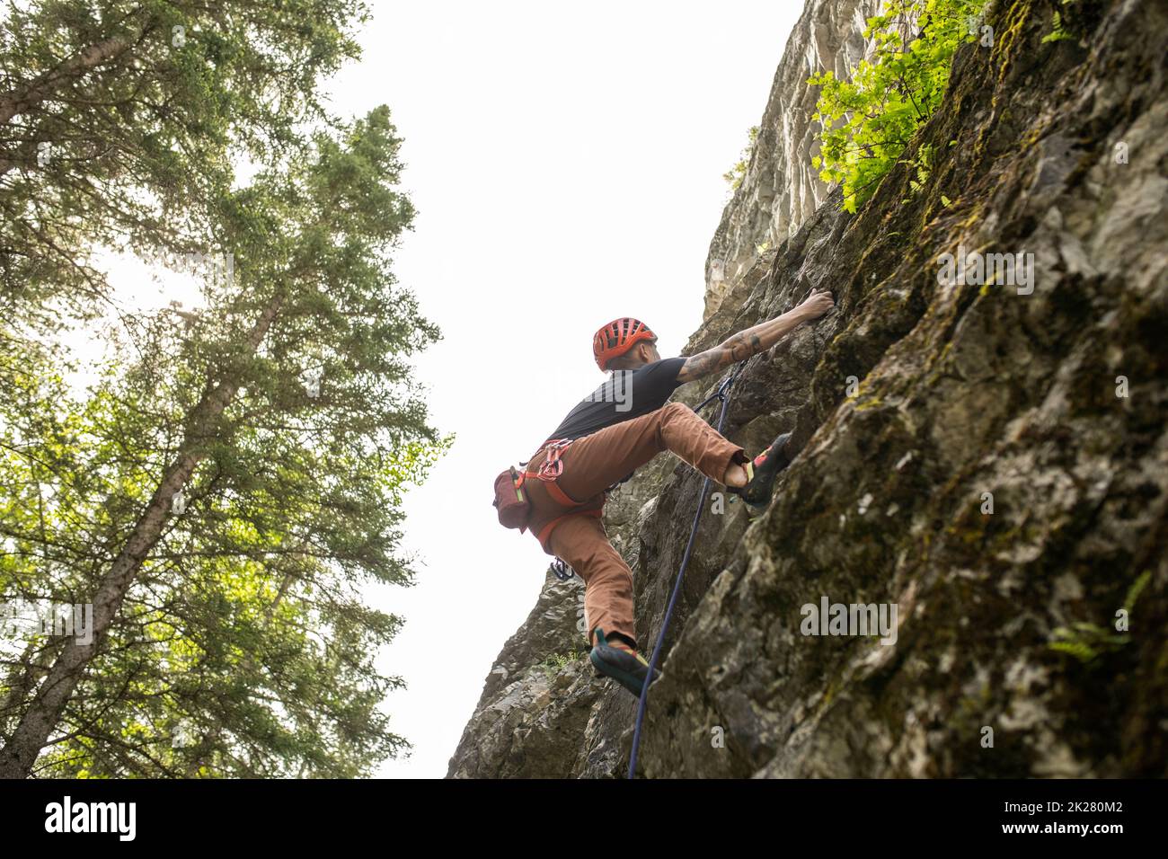 Climbing up hi-res stock photography and images - Alamy
