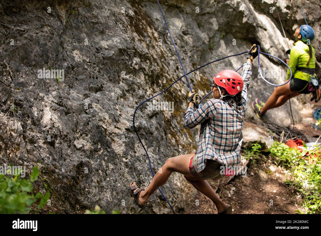 Climbing safety equipment hi-res stock photography and images - Alamy
