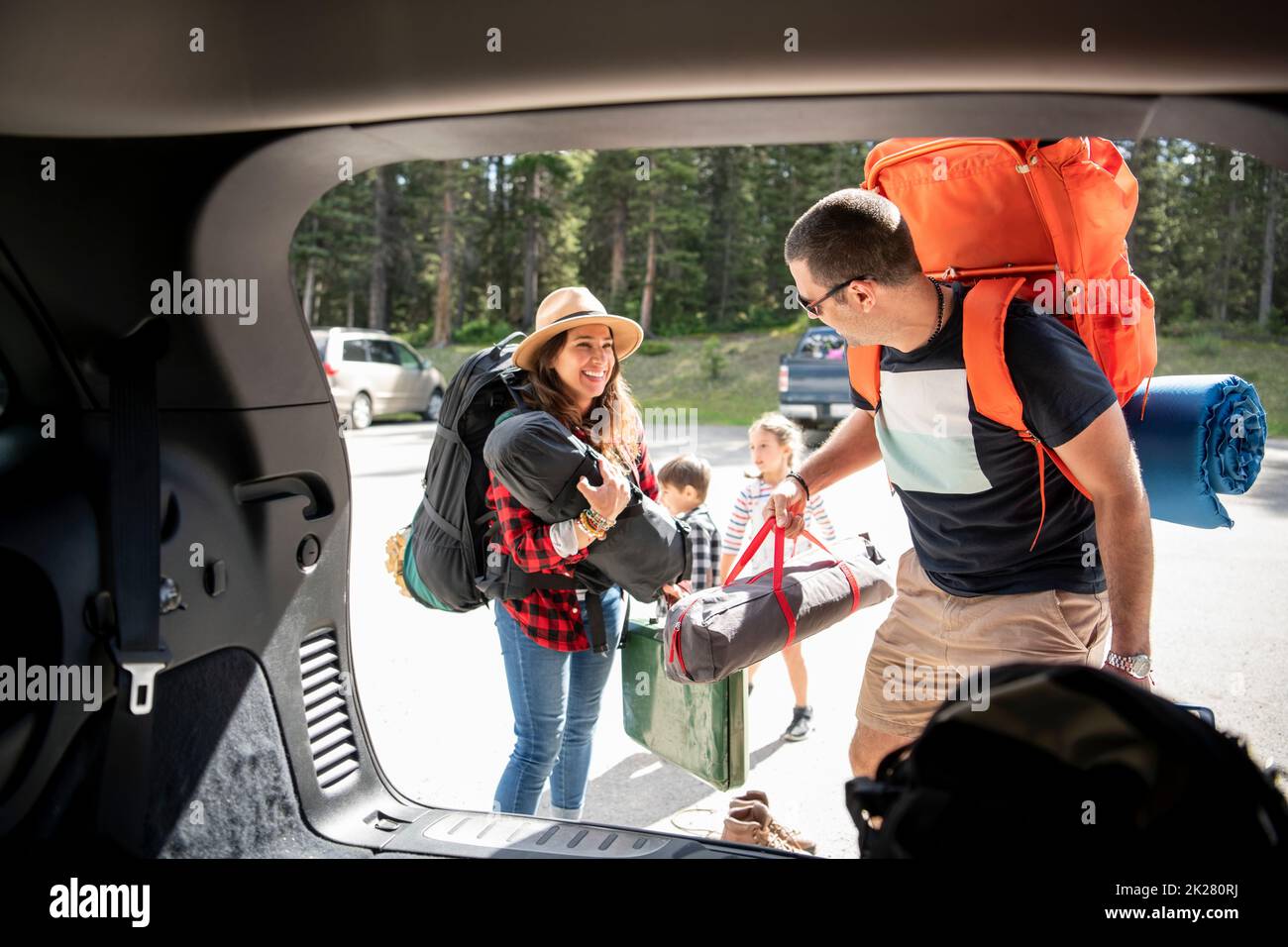 Camping gear car hi-res stock photography and images - Alamy