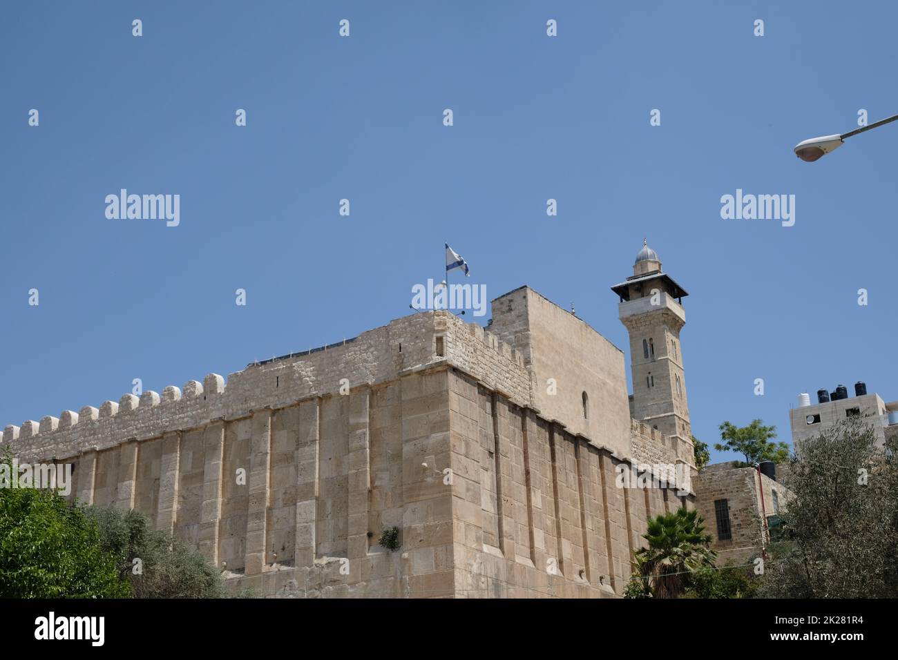 Cave of the Patriarchs / Al Ibrahimi Mosque Hebron Stock Photo - Alamy
