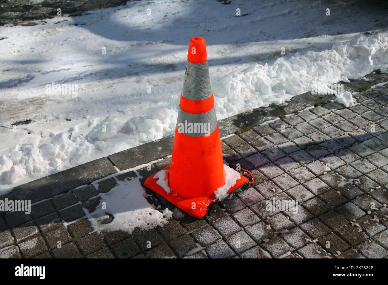 Pvc traffic cone hi-res stock photography and images - Alamy