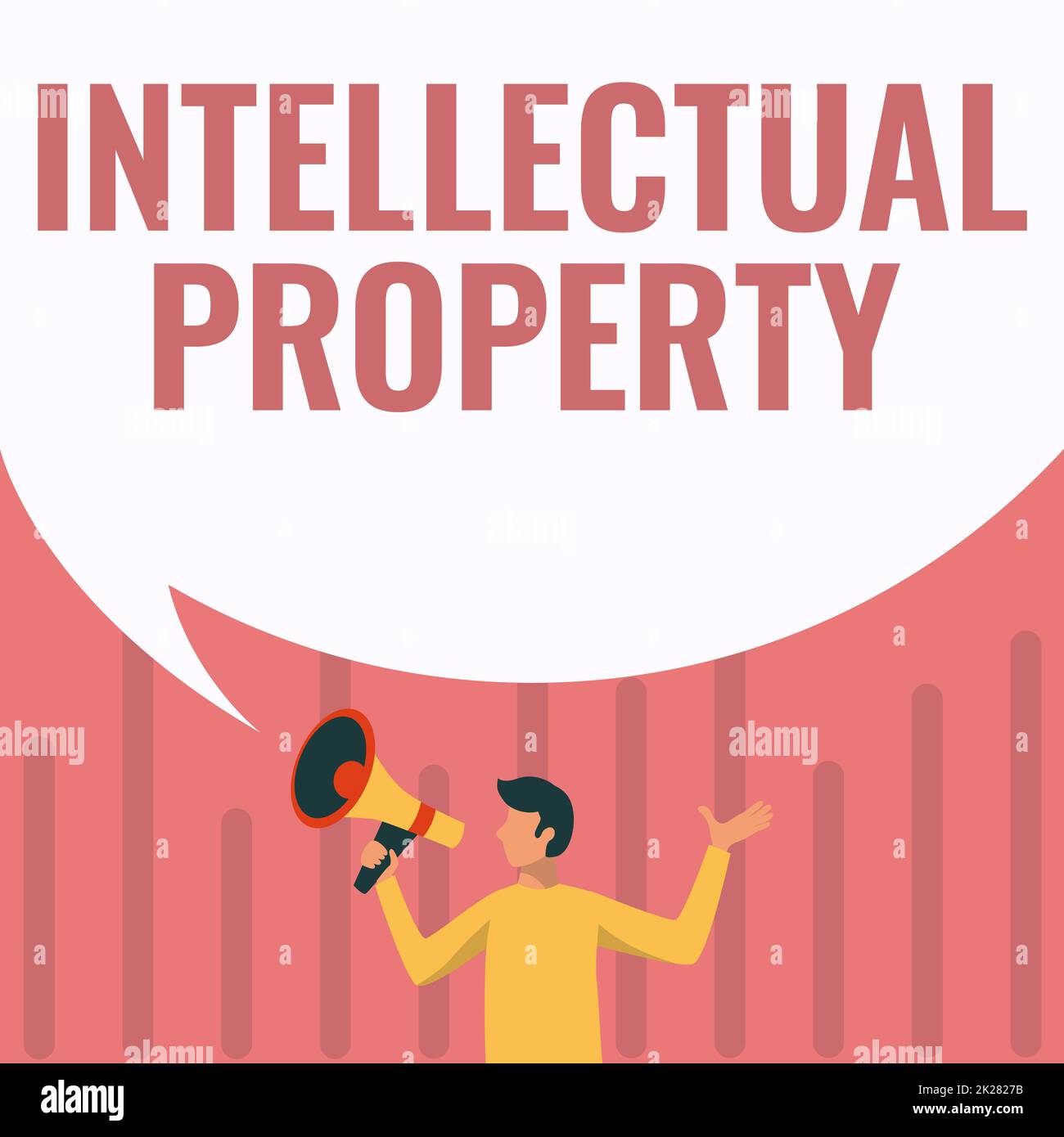 Conceptual display Intellectual Property. Concept meaning work or ...