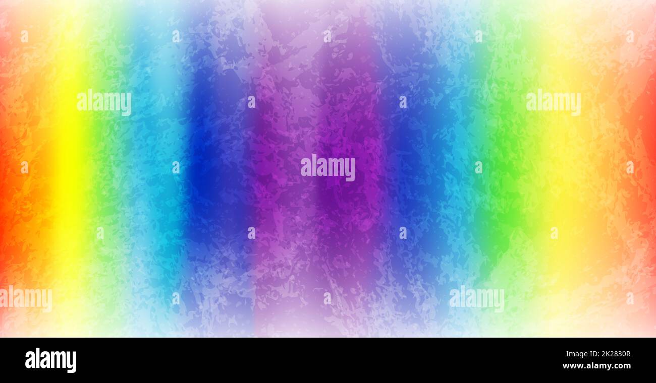 Multicolored rainbow abstract textured grunge background template ...
