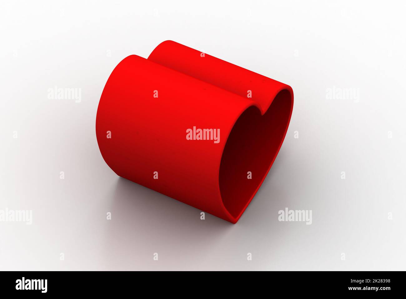 Heart shaped cup Stock Photo - Alamy
