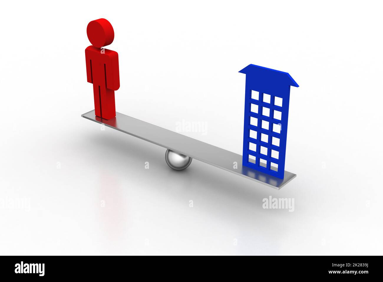 Model of city Cut Out Stock Images & Pictures - Alamy