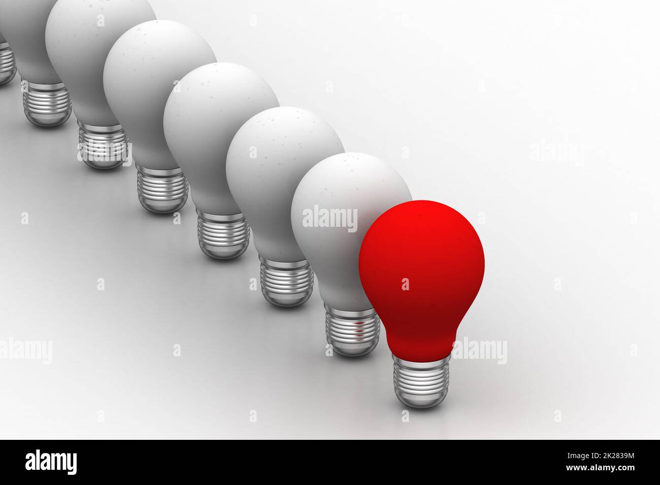 light bulb, new idea concept Stock Photo - Alamy