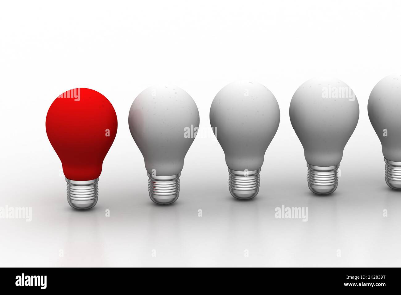 light bulb, new idea concept Stock Photo - Alamy