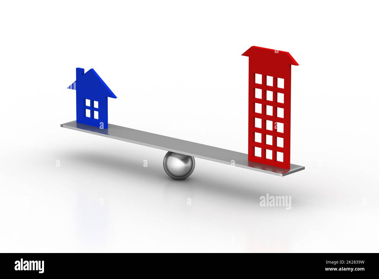 Model of city Cut Out Stock Images & Pictures - Alamy