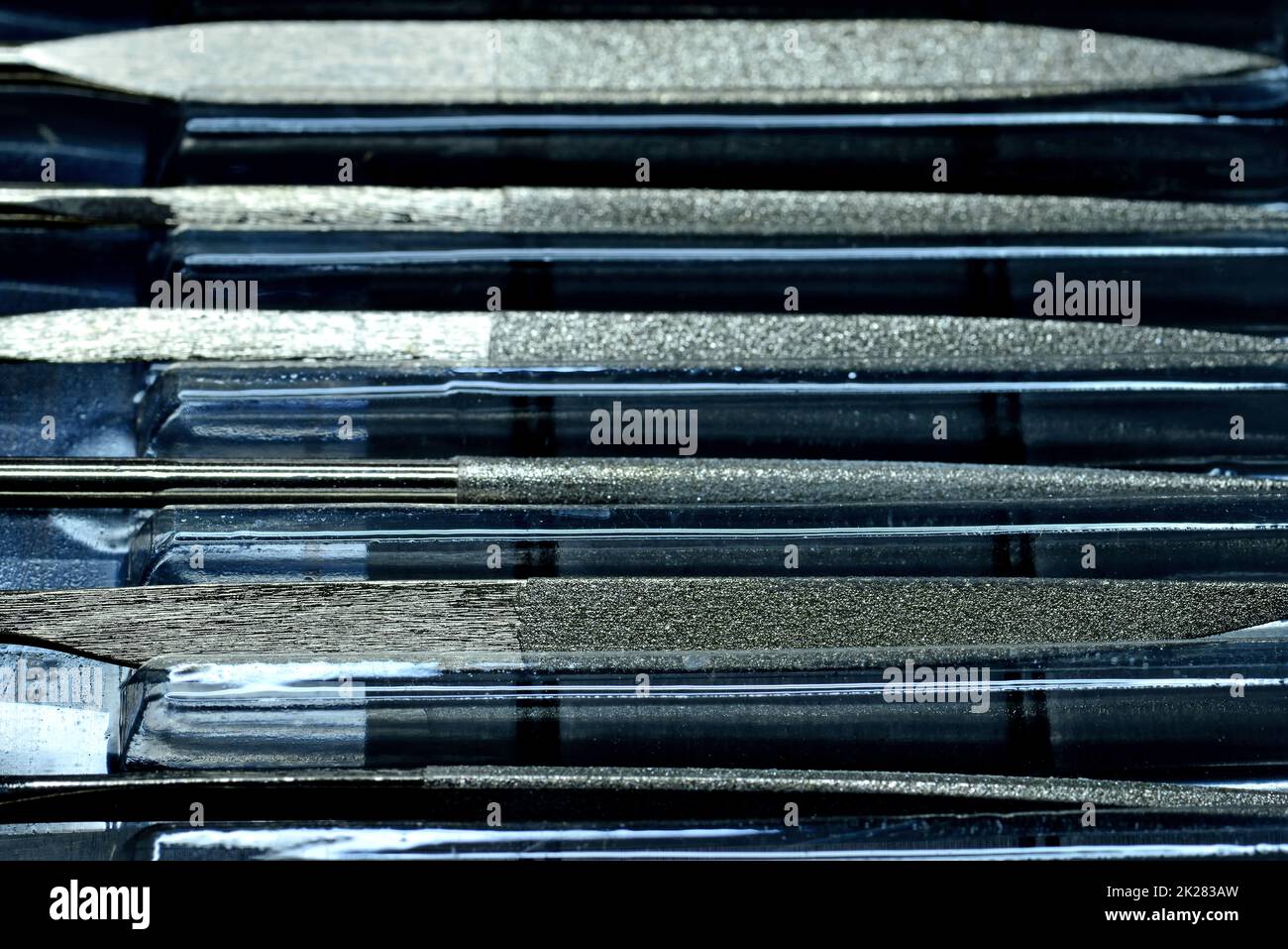 fine, small files in a box Stock Photo - Alamy