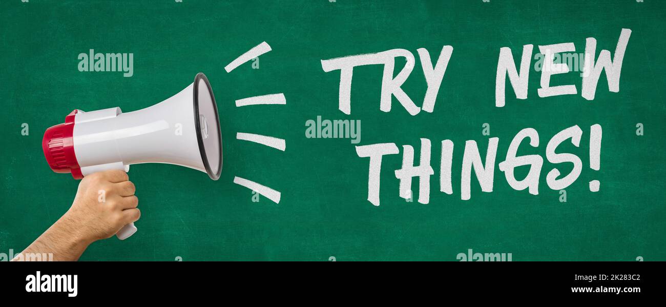 Try things hi-res stock photography and images - Alamy