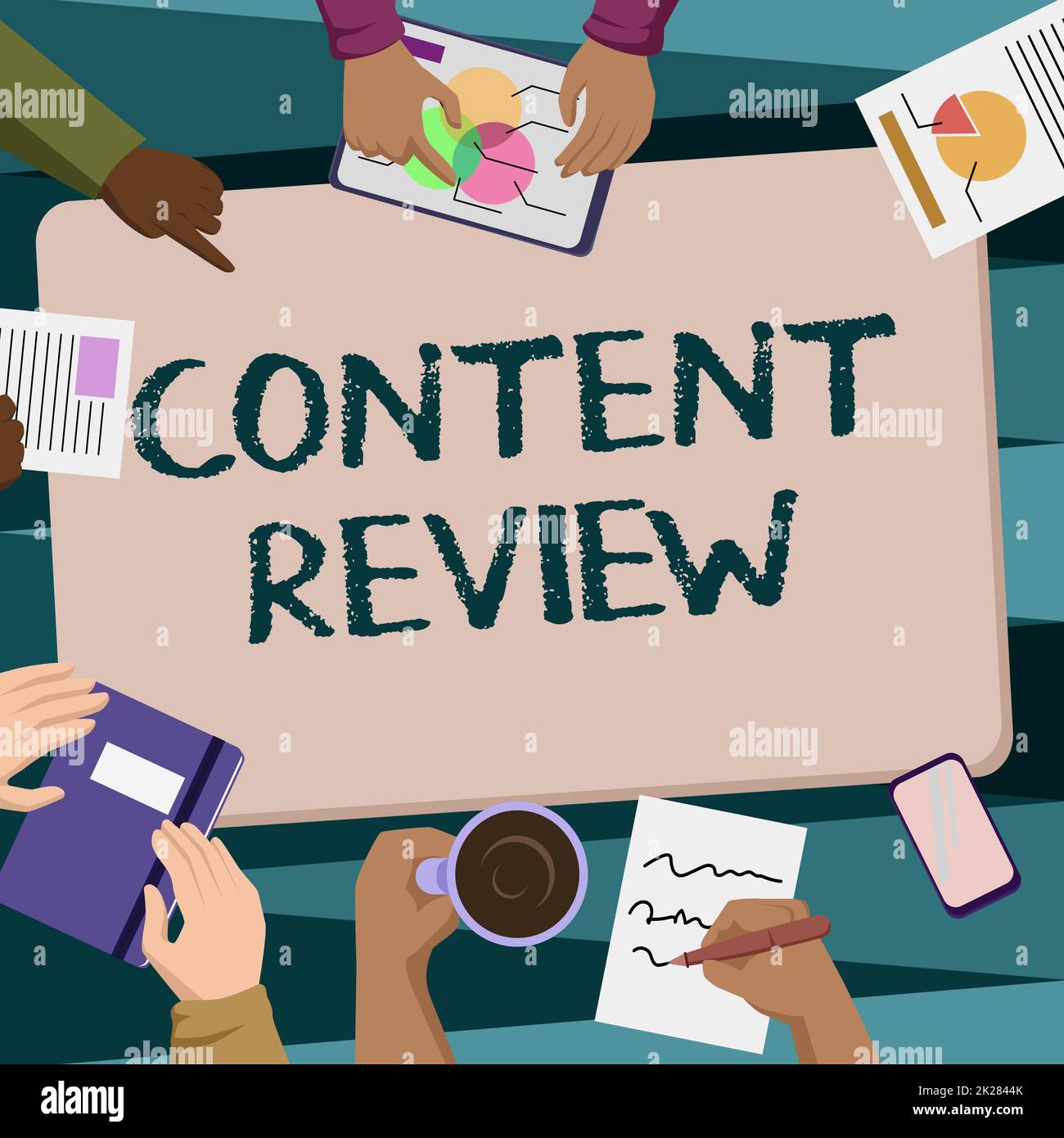 Inspiration showing sign Content Review. Business idea evaluate the ...