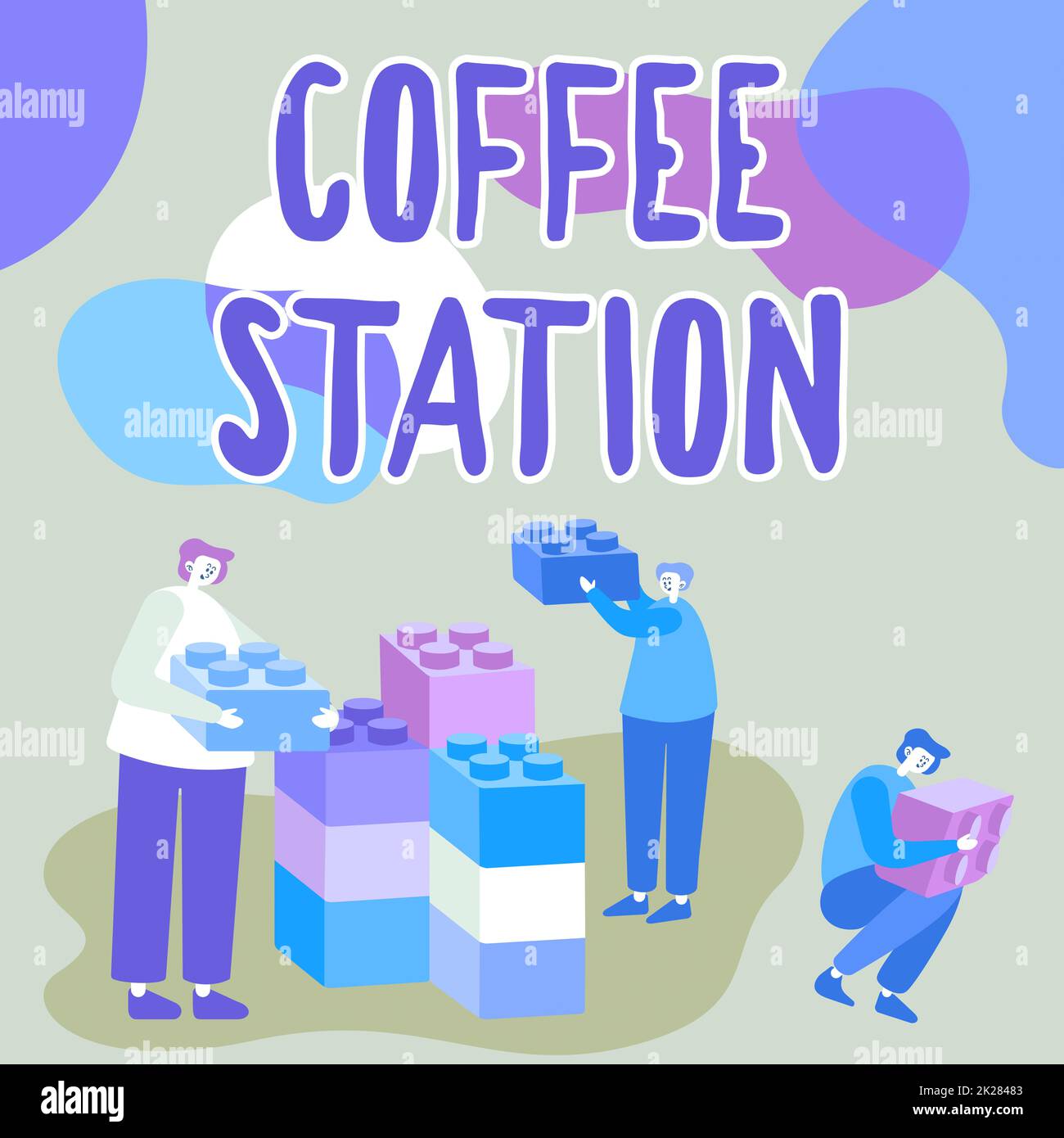 Writing displaying text Coffee Station. Business overview a small ... Writing displaying text Coffee Station. Business overview a small ...