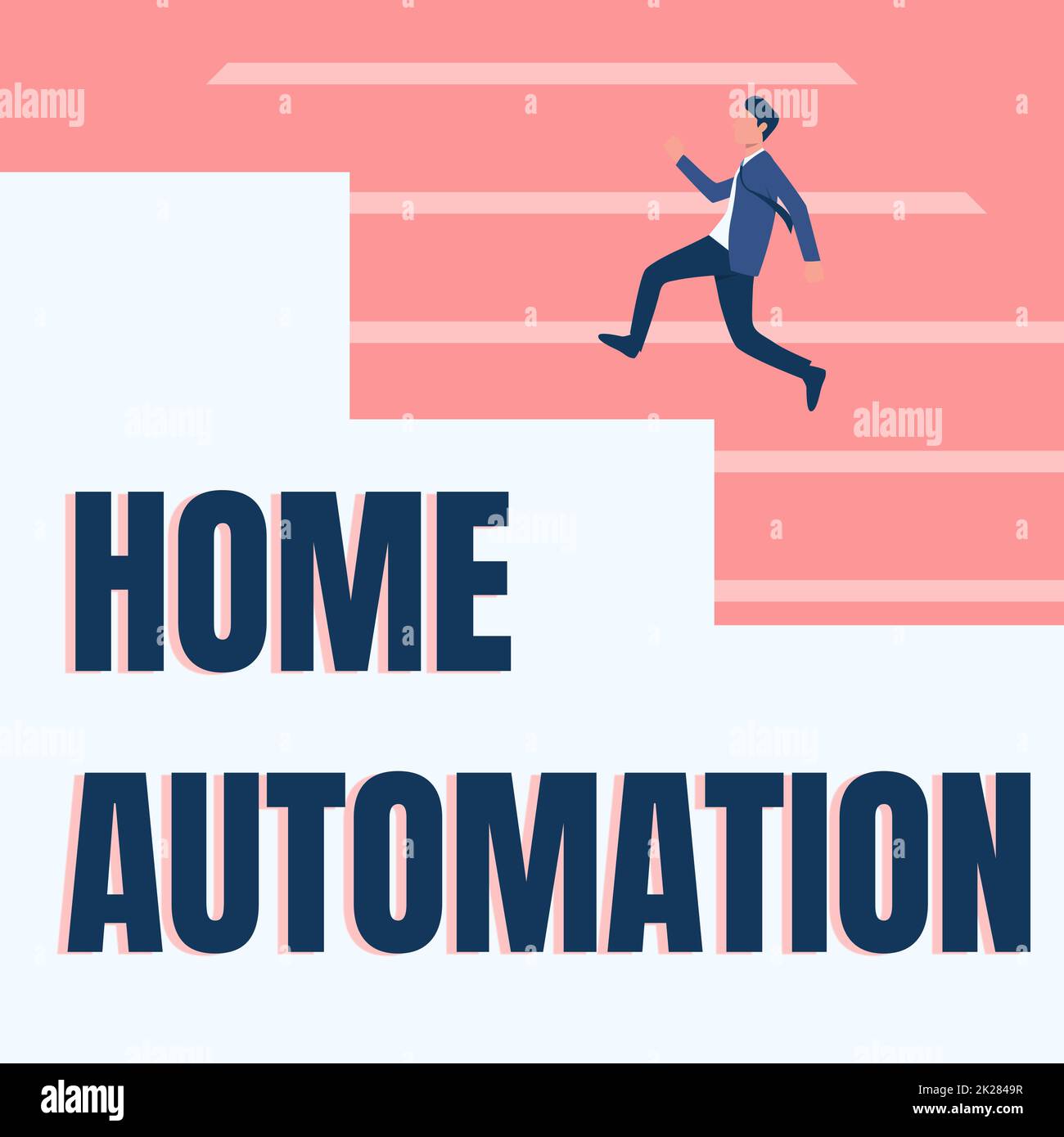 Text Caption Presenting Home Automation Business Approach Home