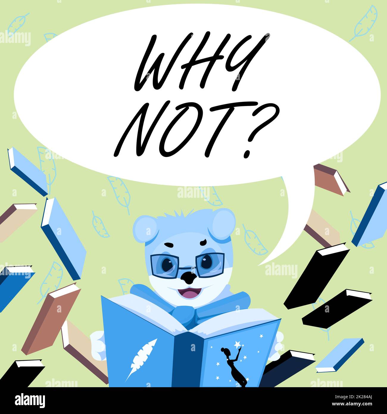 Hand writing sign Why Notquestion. Concept meaning Why Notquestion Fox ...