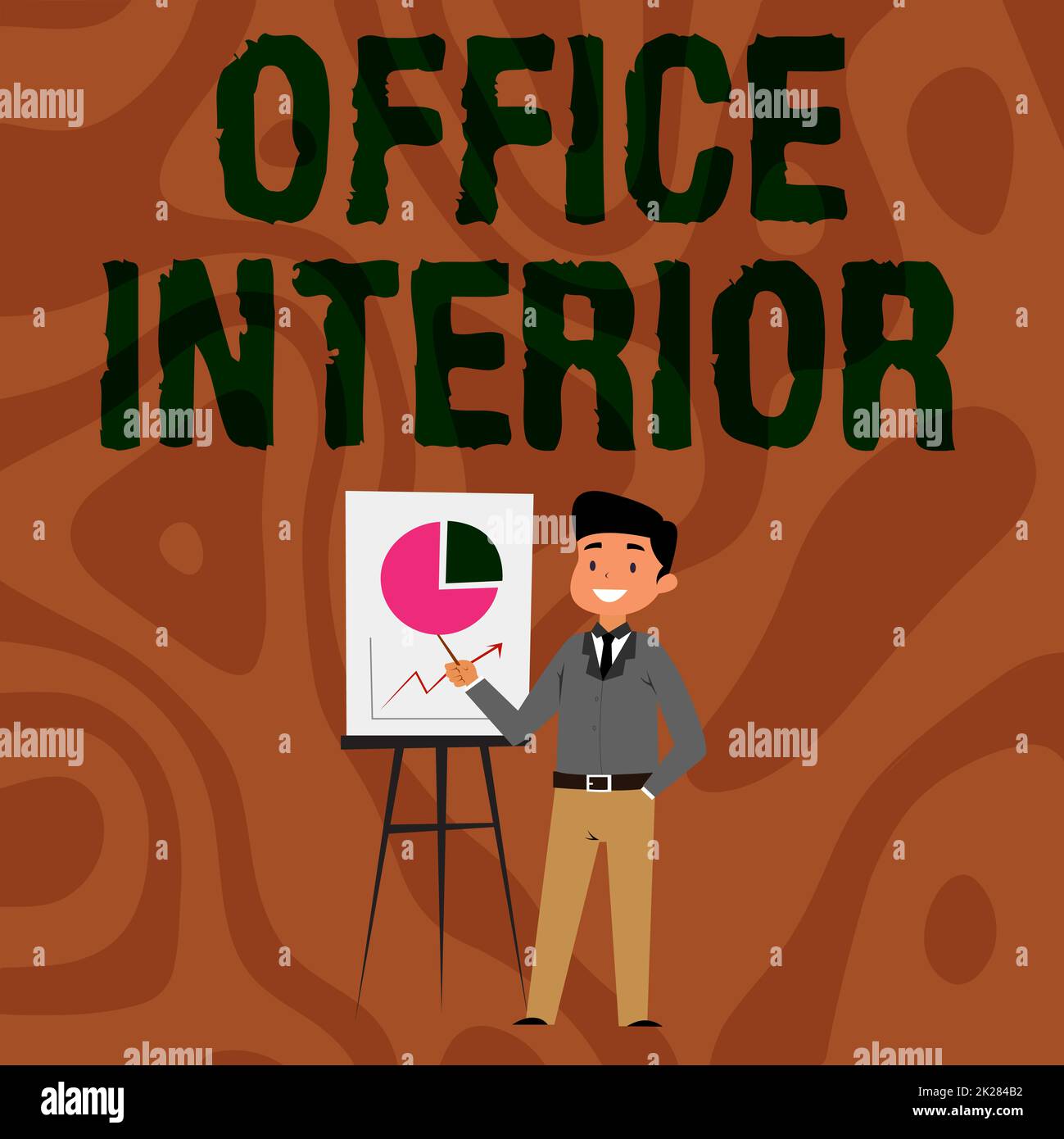 Handwriting text Office Interior. Word Written on making indoor spaces ...