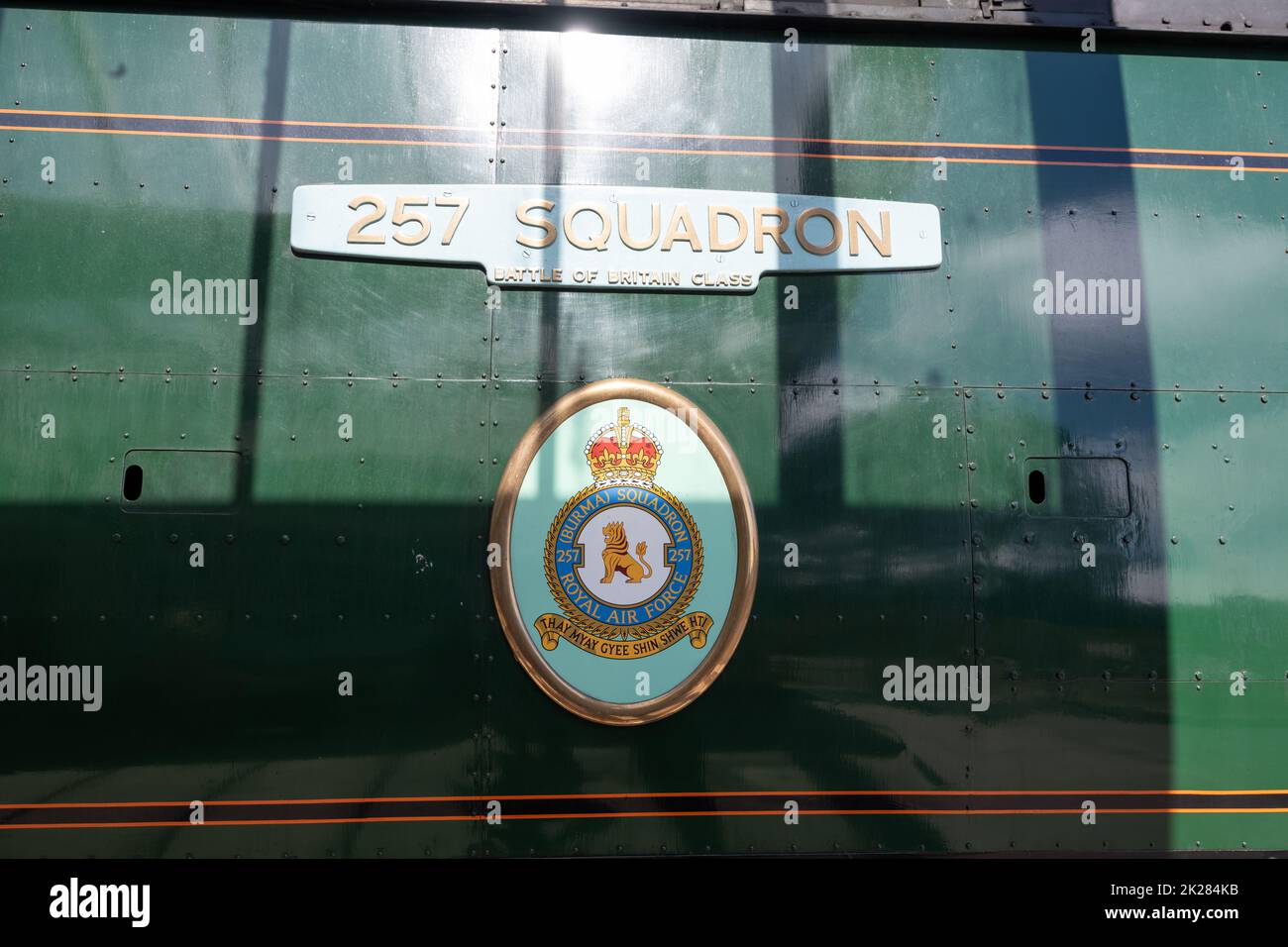 Swanage.Dorset.United Kingdom.August 24th 2022.The Burma Squadron Royal ...