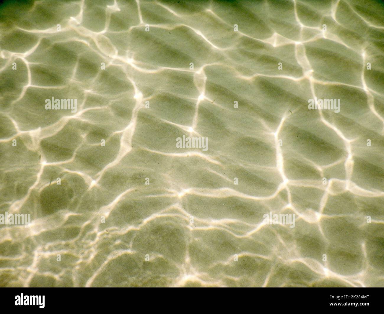 A white sand bottom in Salento beautiful sandy beach, Italy Stock Photo ...