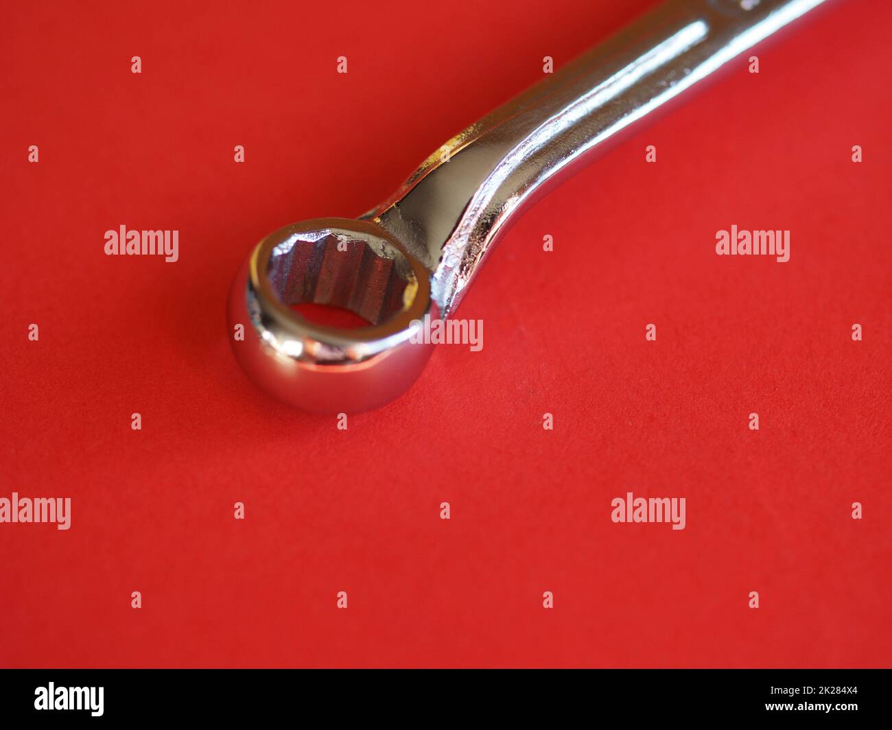wrench spanner tool Stock Photo - Alamy