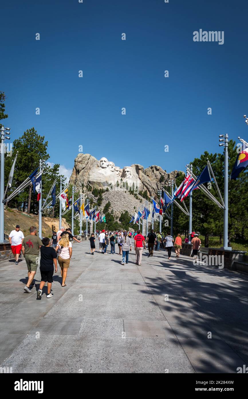 Mount Rushmore, South Dakota, USA Stock Photo - Alamy