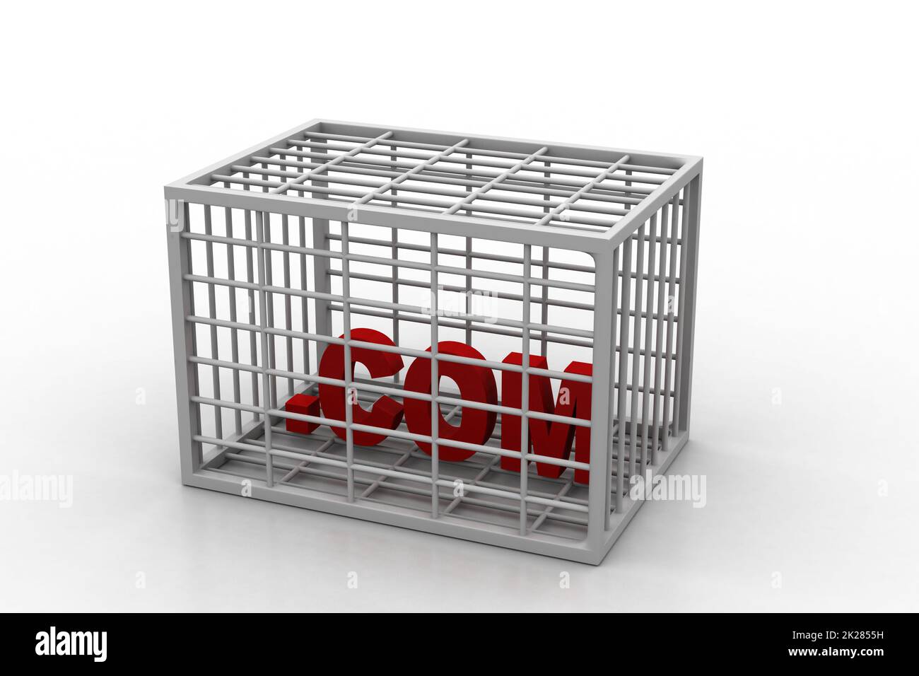 .com text in the box Stock Photo - Alamy