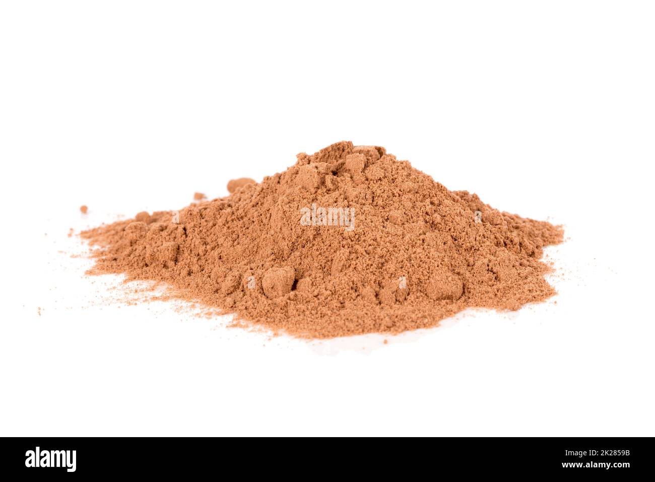 Cocoa powder background Cut Out Stock Images & Pictures - Alamy