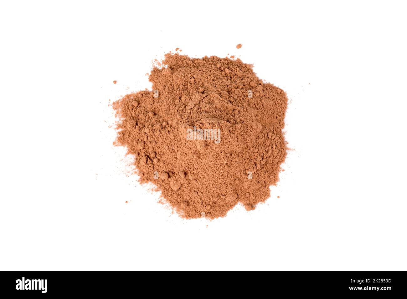 Cocoa powder background Cut Out Stock Images & Pictures - Alamy