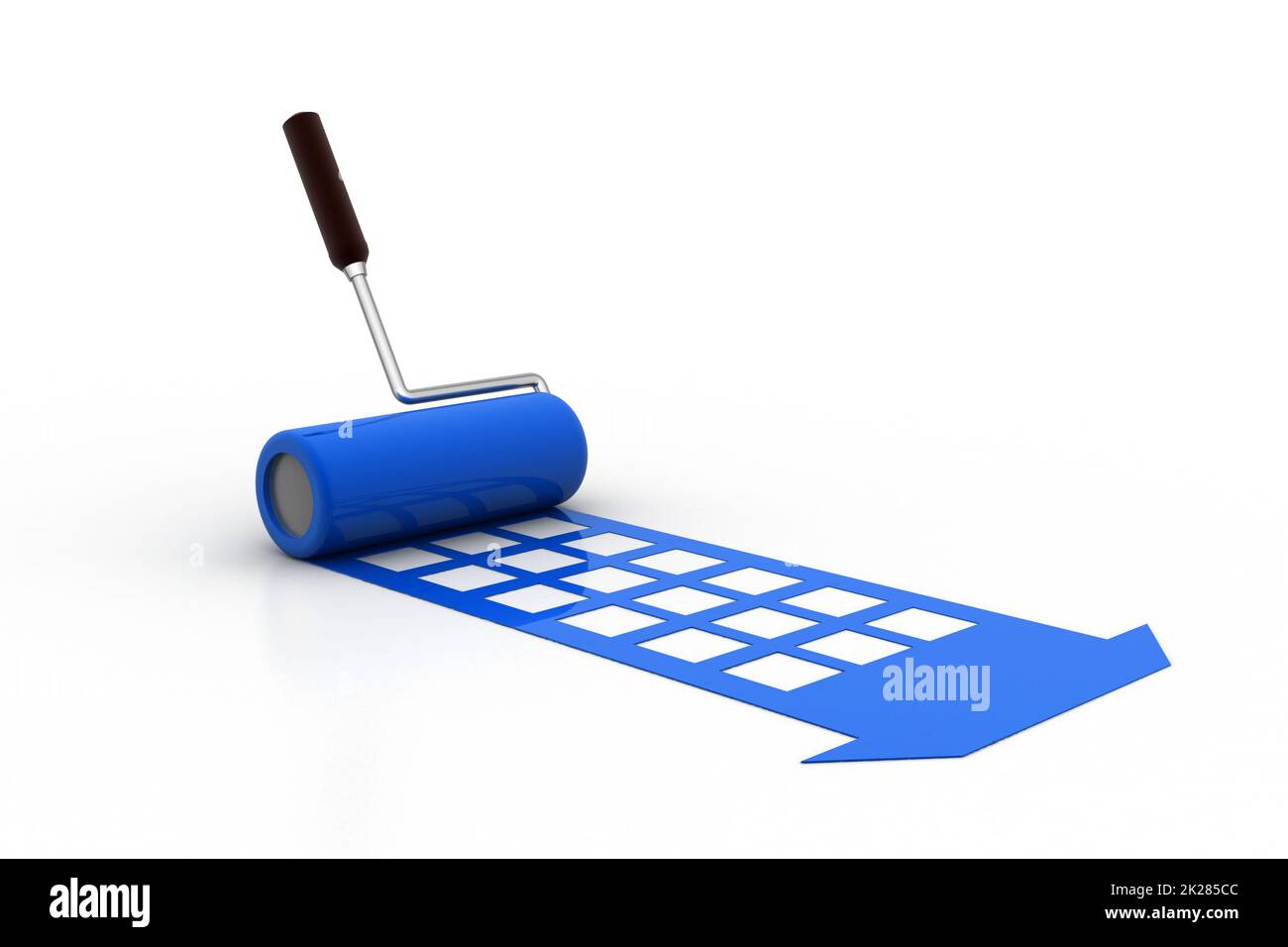 Painting exterior wall Cut Out Stock Images & Pictures - Alamy