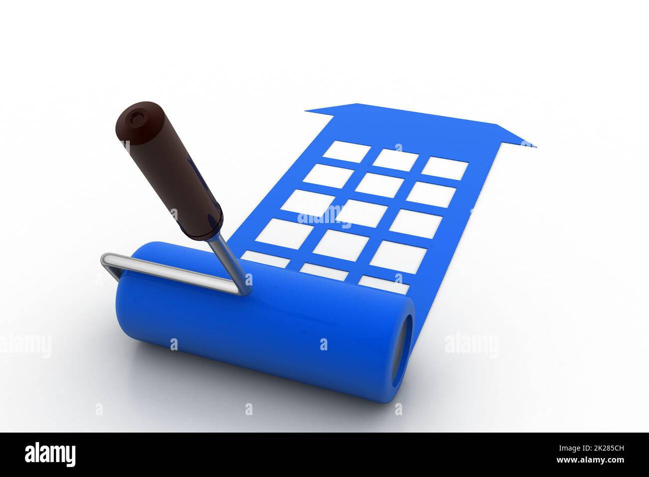 Home painting concept Stock Photo - Alamy