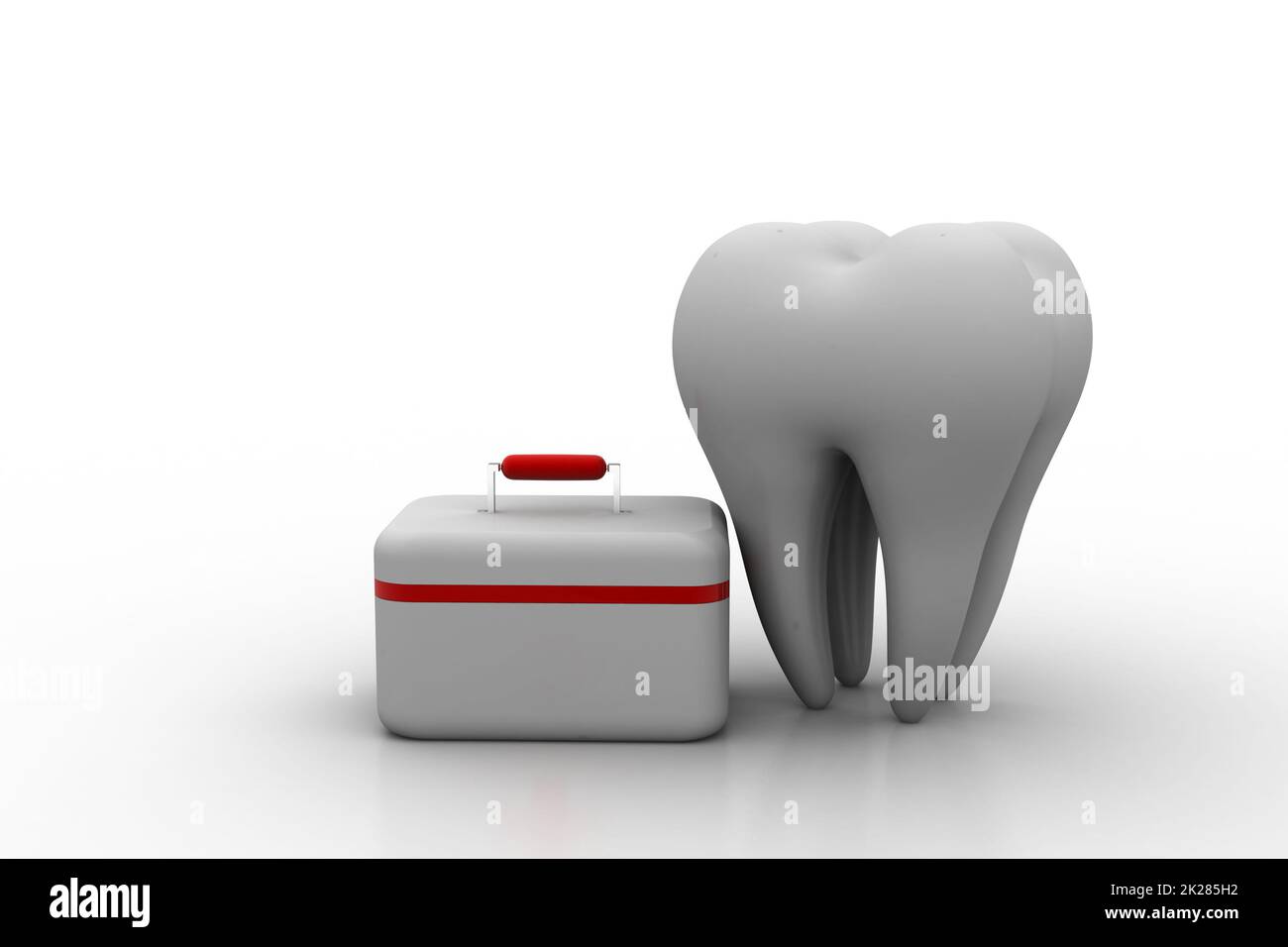 First aid kit with teeth Stock Photo - Alamy