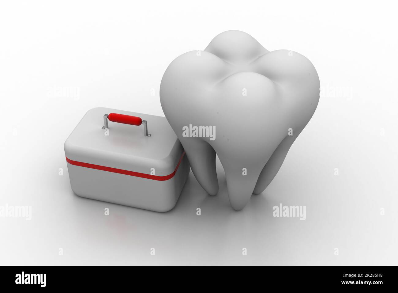 First aid kit with teeth Stock Photo - Alamy