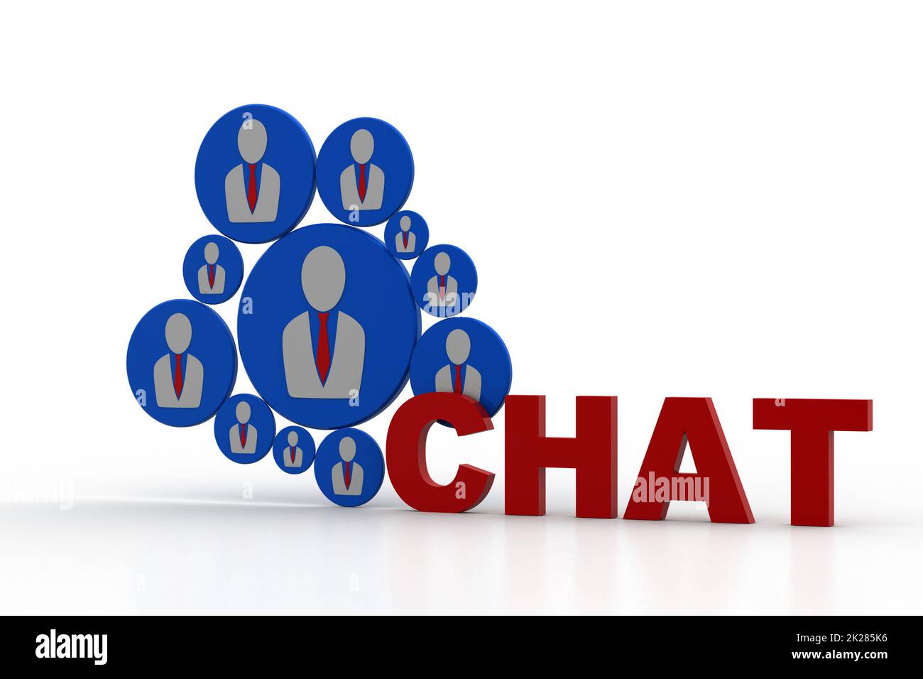 Online communication concept composition Cut Out Stock Images ...