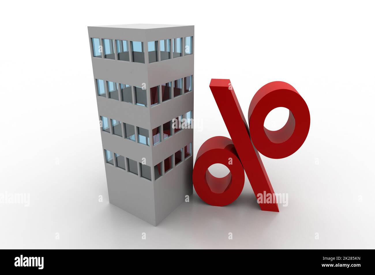 Building with percentage sign Stock Photo - Alamy Building with percentage sign Stock Photo - Alamy