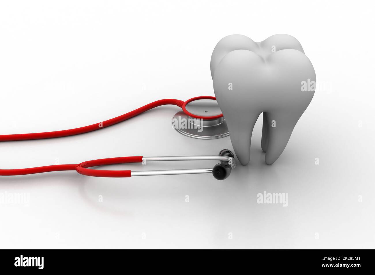 Stethoscope with teeth Stock Photo - Alamy