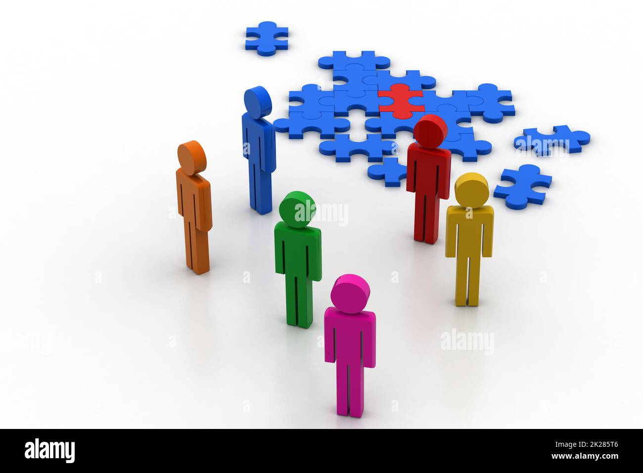 The puzzle people hi-res stock photography and images - Alamy