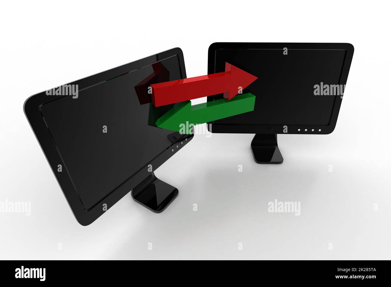 Data sharing concept Stock Photo - Alamy