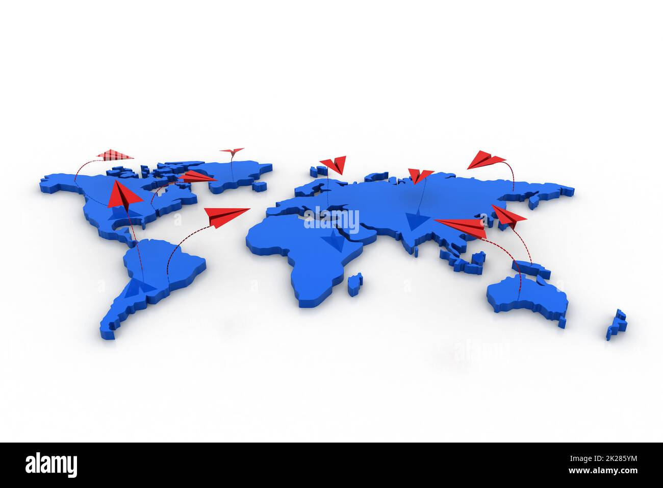 arrows located the map Stock Photo - Alamy