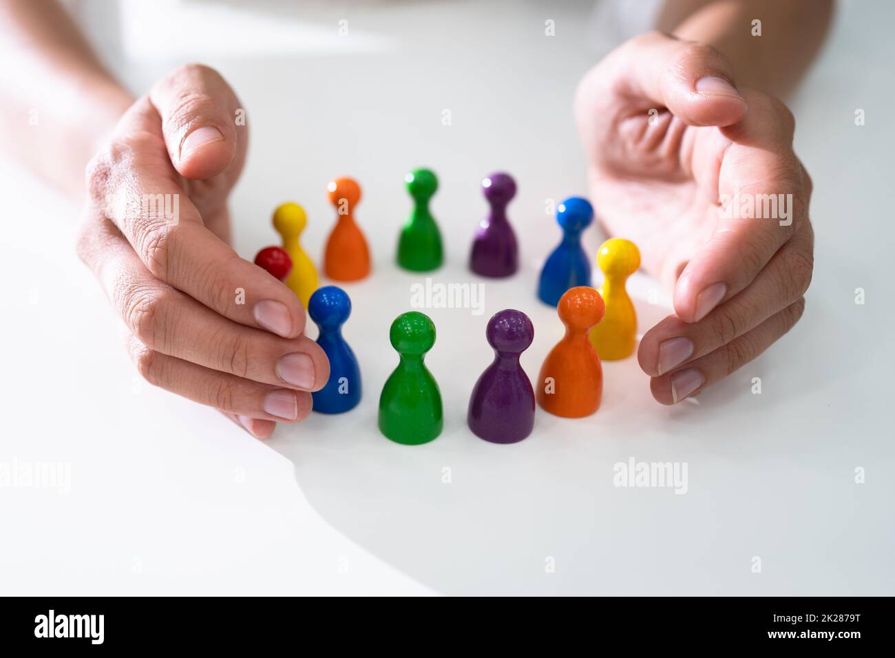 Inclusive Diversity LGBT Colors Stock Photo - Alamy