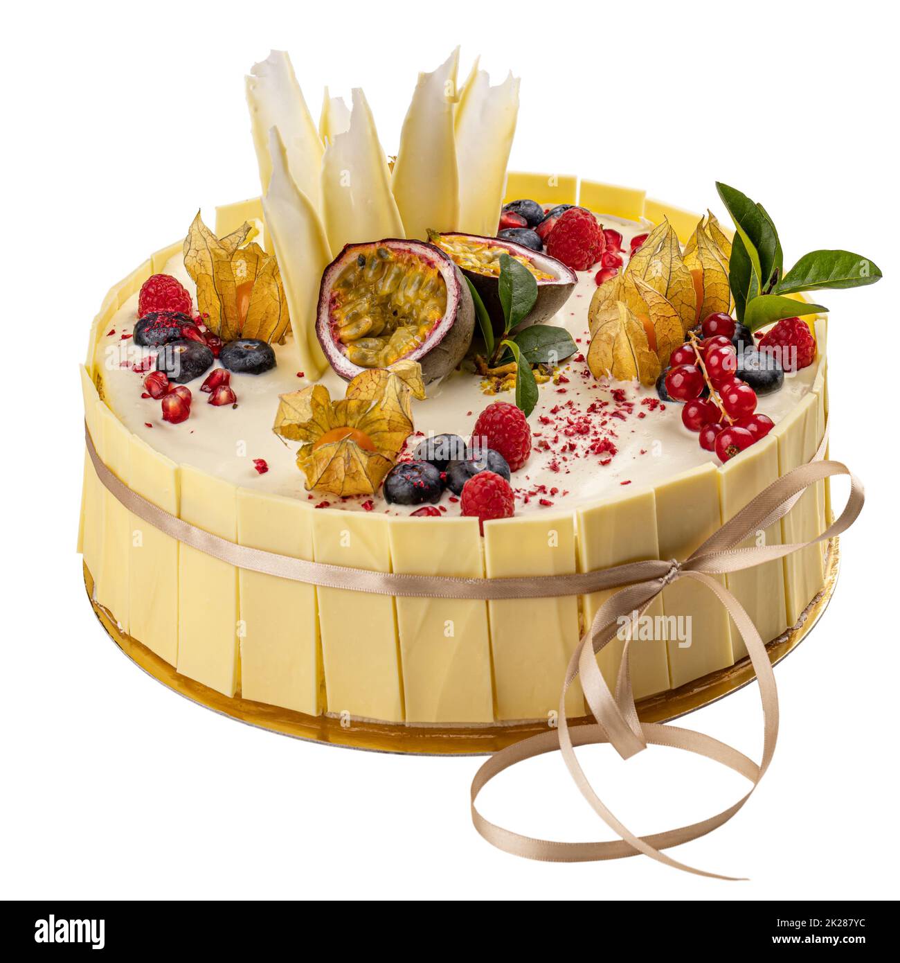 Delicious blueberry cake chocolate Cut Out Stock Images & Pictures - Alamy