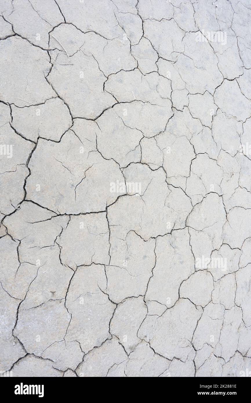 cracked up topsoil in a catastrophic drought in summer Stock Photo - Alamy