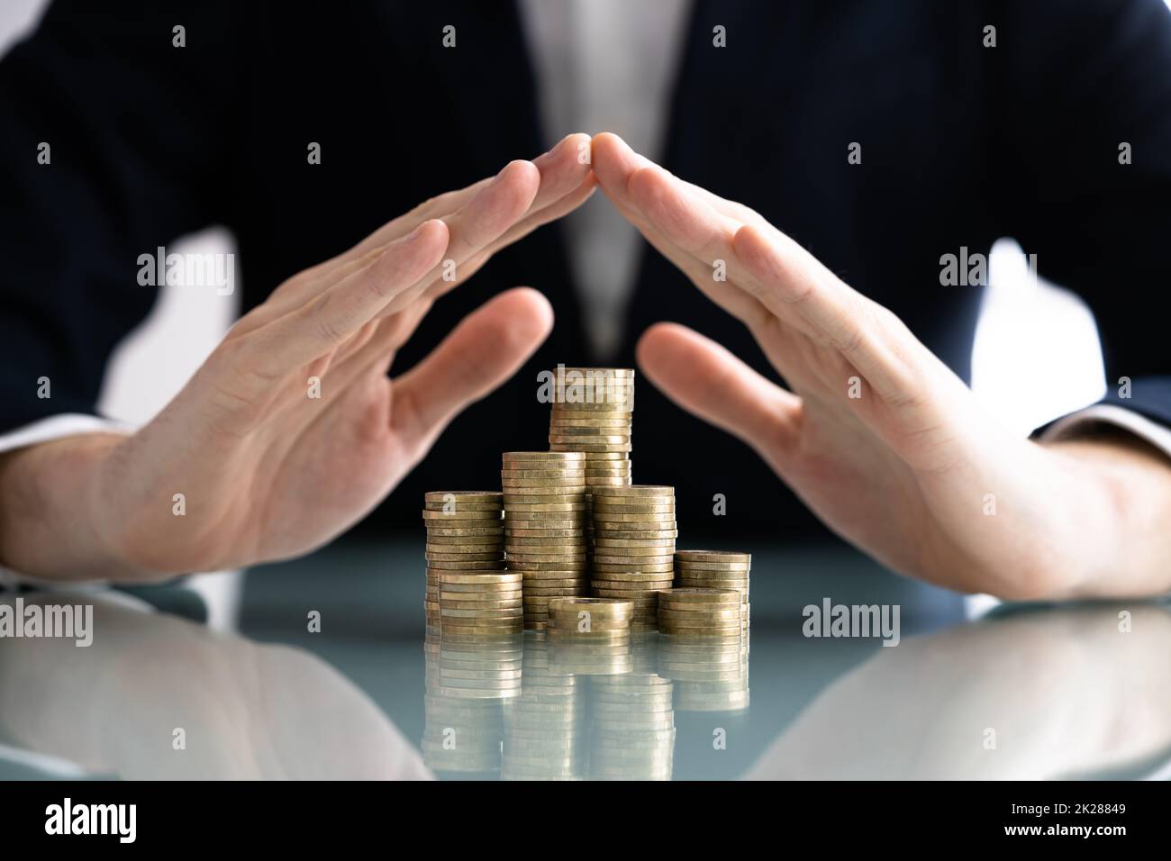 Business Money Protection From Inflation Stock Photo - Alamy
