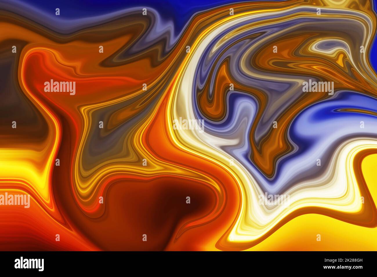 Liquid abstract colorful marble texture background Stock Photo - Alamy