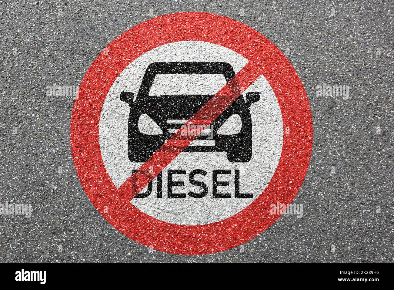 Road restricted car no allowed hi-res stock photography and images - Alamy