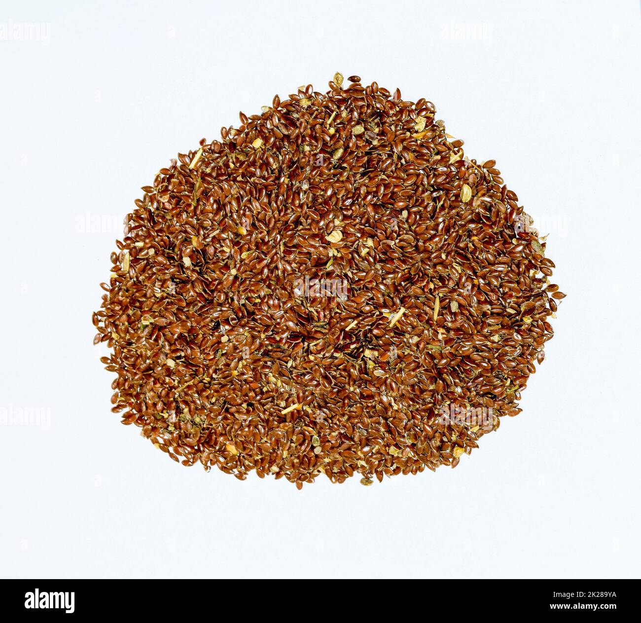 Flax seeds. Storage of flax seeds. Flax, essential oil culture. A ...