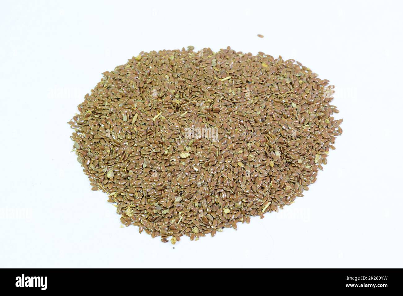 Flax seeds. Storage of flax seeds. Flax, essential oil culture. A ...