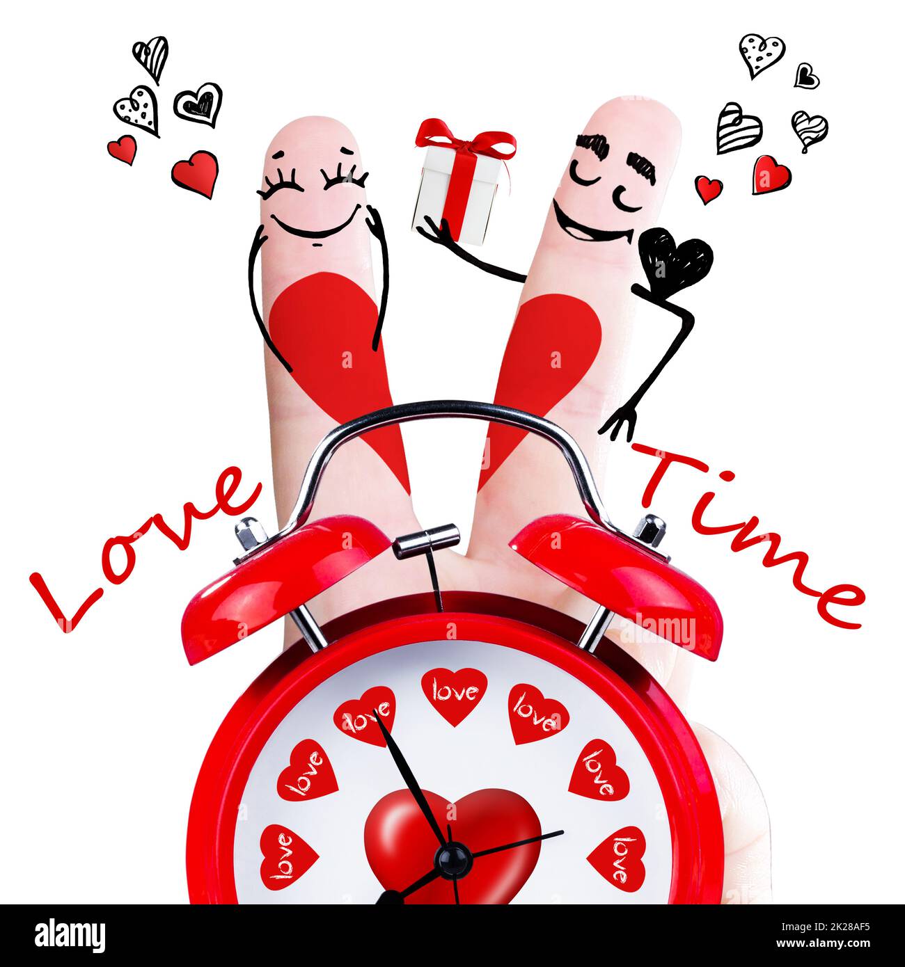 I Love You Clock