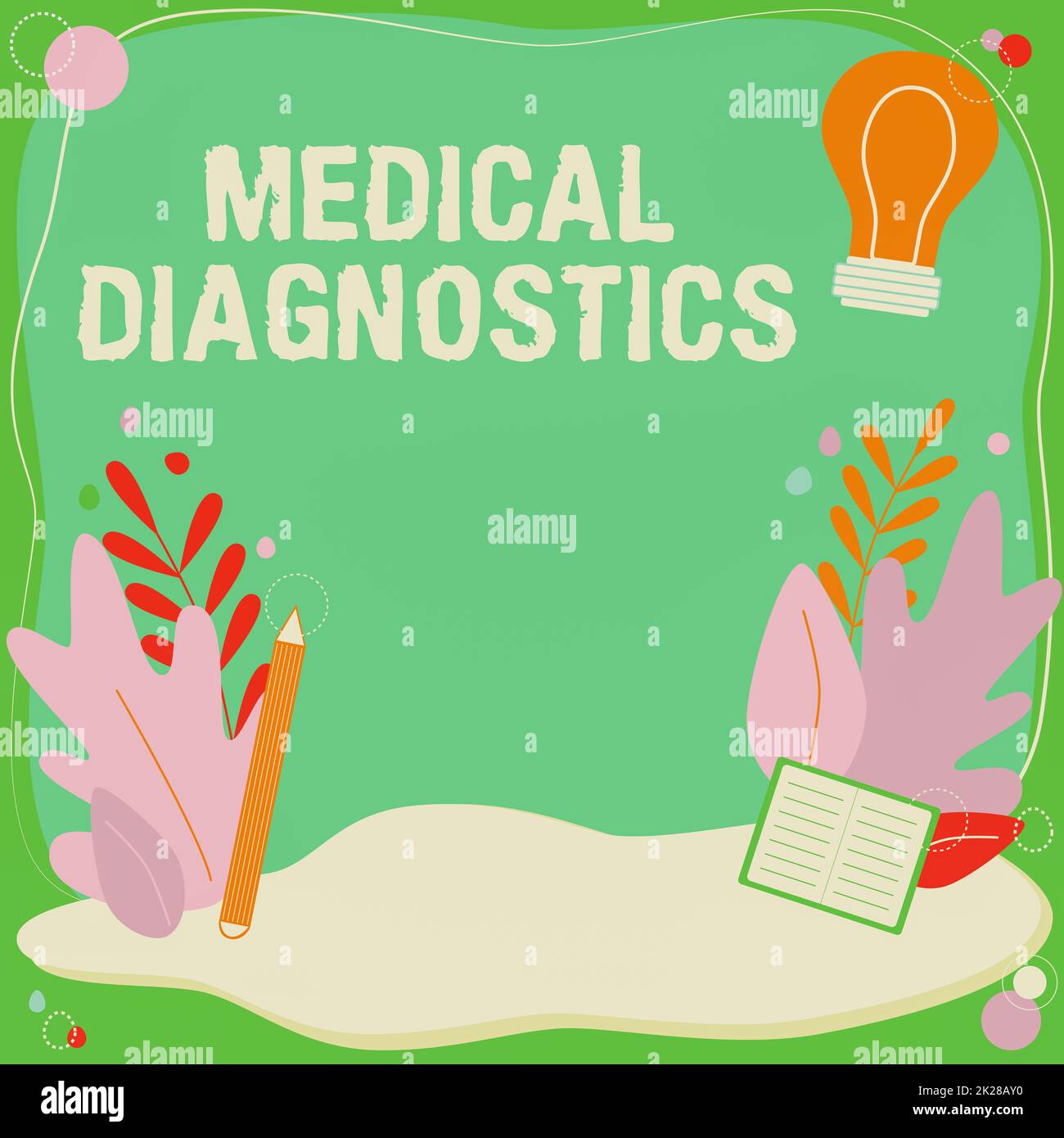 Conceptual caption Medical Diagnostics. Concept meaning a symptom or ...