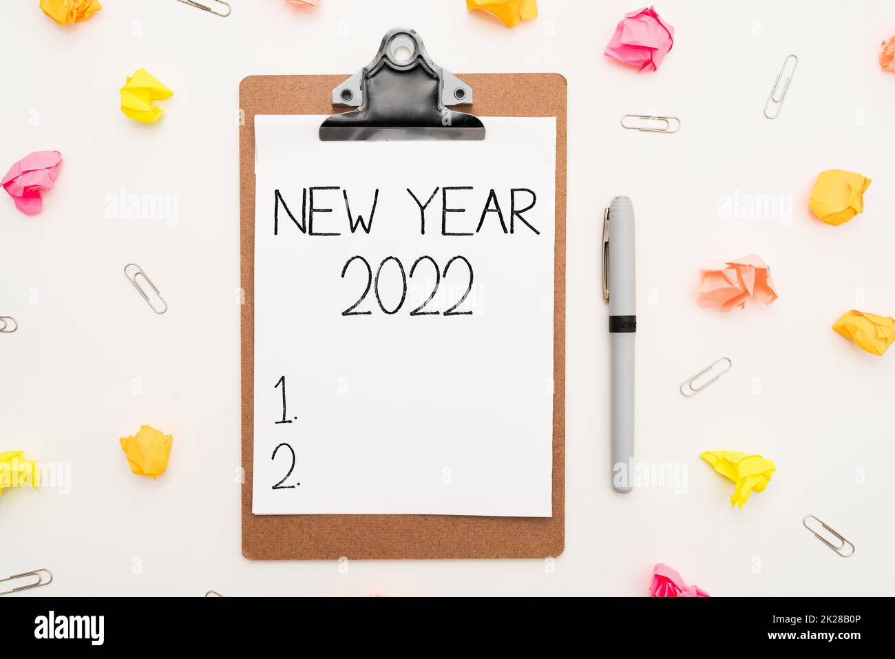 Hand writing sign New Year 2022. Business approach Greeting Celebrating ... Hand writing sign New Year 2022. Business approach Greeting Celebrating ...