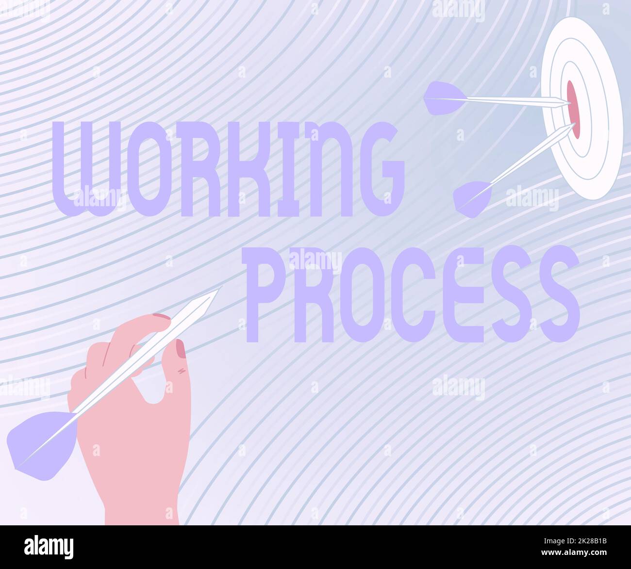 Writing displaying text Working Process. Business overview Working ...