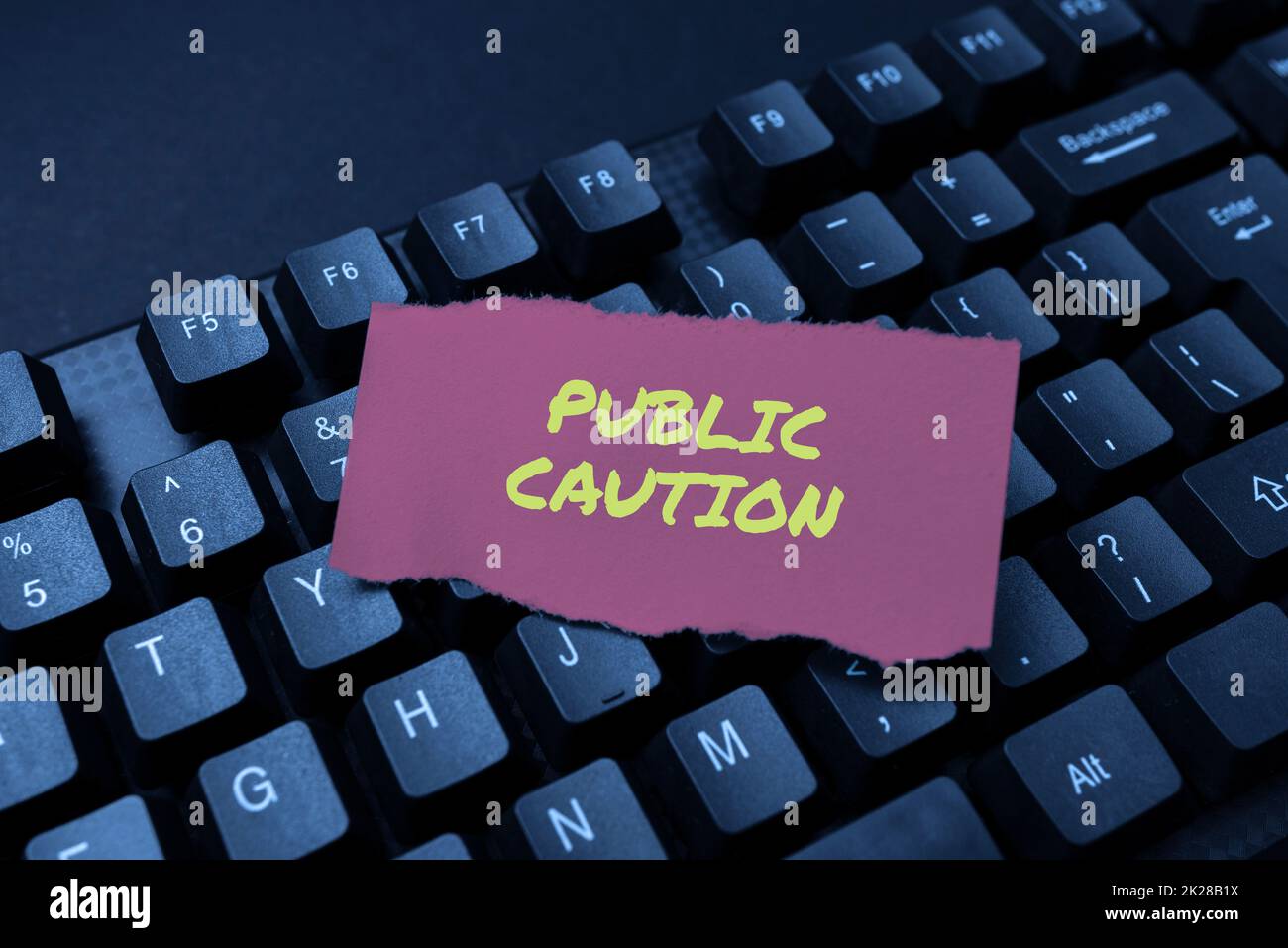 Conceptual display Public Caution. Conceptual photo formal warning ...